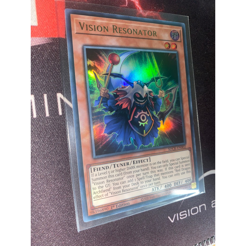Vision Resonator - SDCK-EN002 - Ultra Rare 1st Edition | Shopee Việt Nam