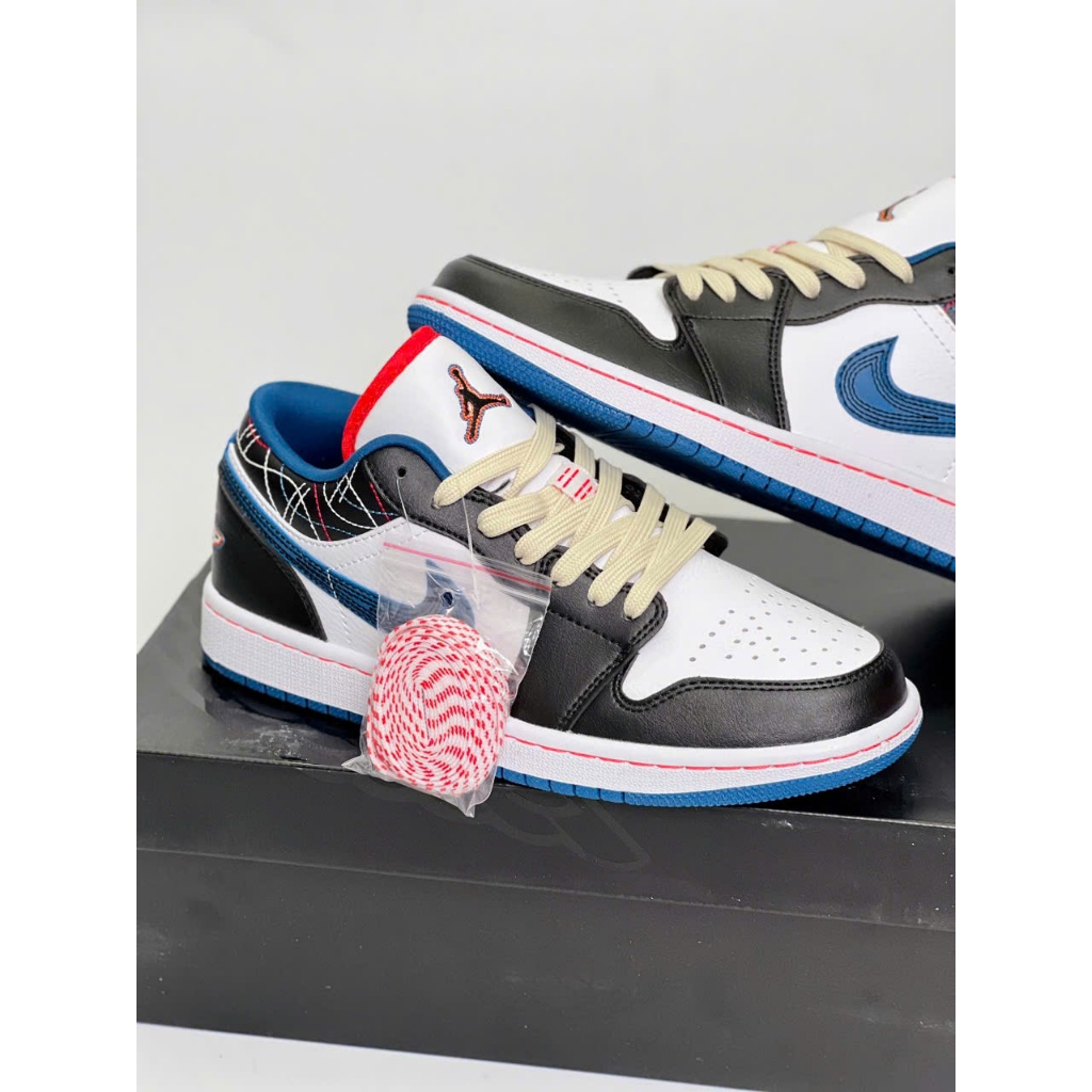 Giày Thể Thao JD1 Low Industrial Blue Sashiko. Giày Sneaker JD1 White ...