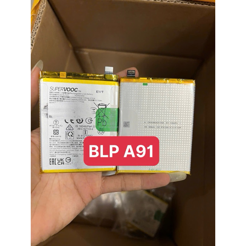 Pin Oppo Super Vooc (BLP A91)zin hãng 100% | Shopee Việt Nam