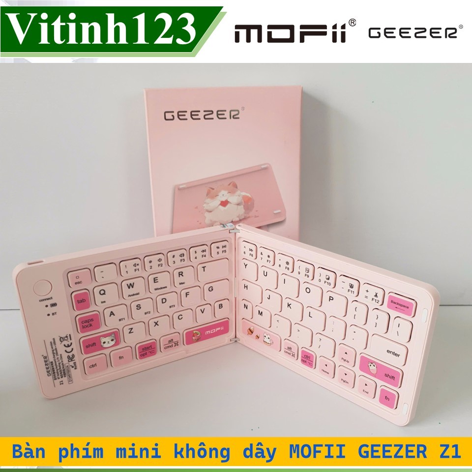 Bàn phím mini không dây MOFII GEEZER Z1 | Shopee Việt Nam