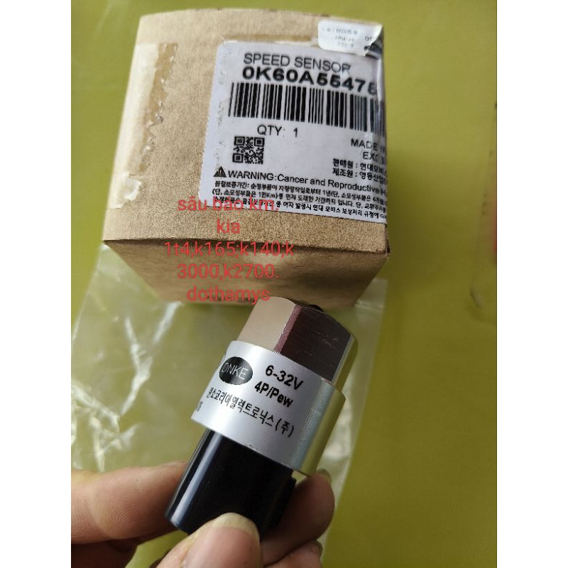 cảm biến tốc độ , sâu km kia k165,k140,k3000, k140 . ok60A 55475 ...