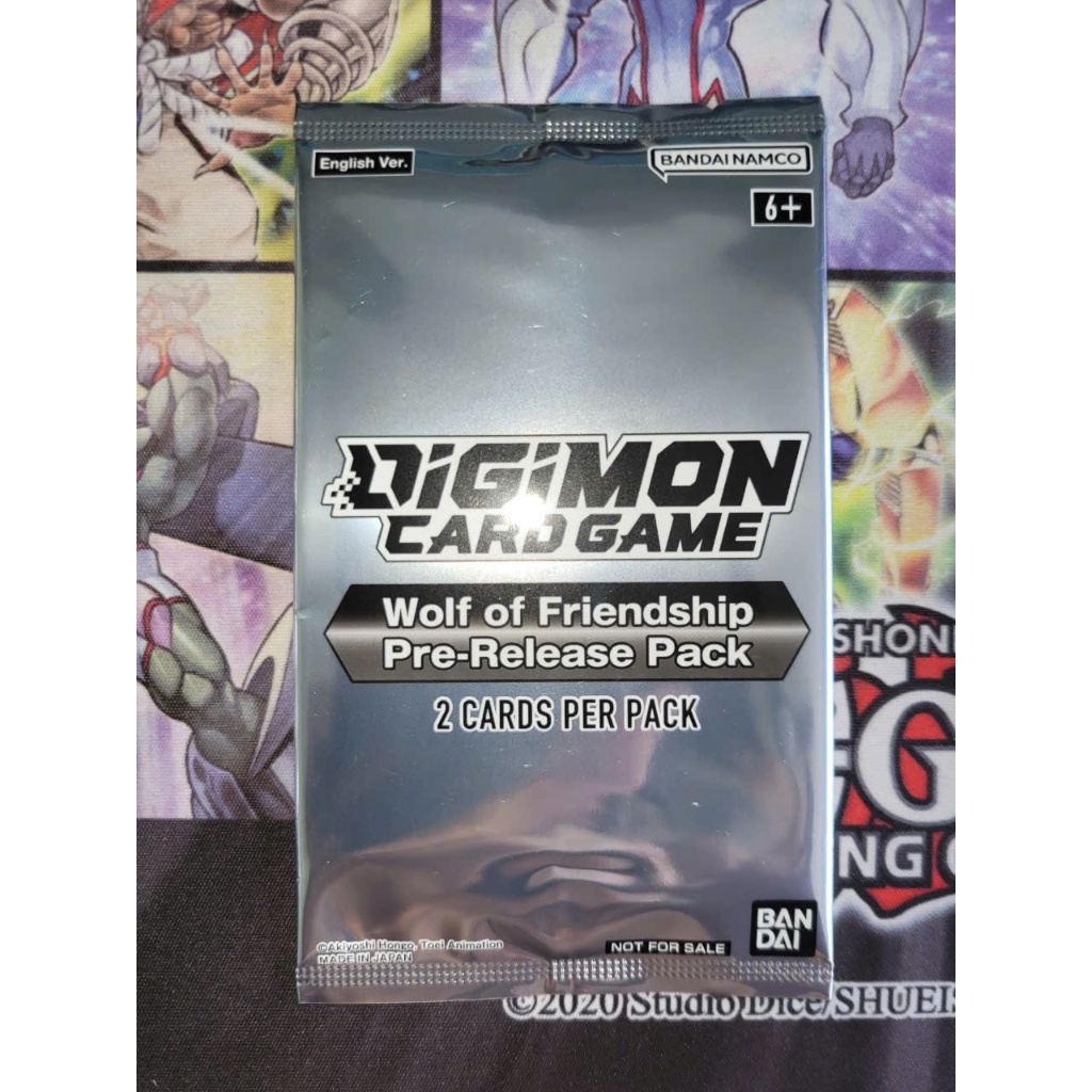 Thẻ bài Digimon - TCG - Dragon of Courage (ST15) và Wolf of Friendship ...