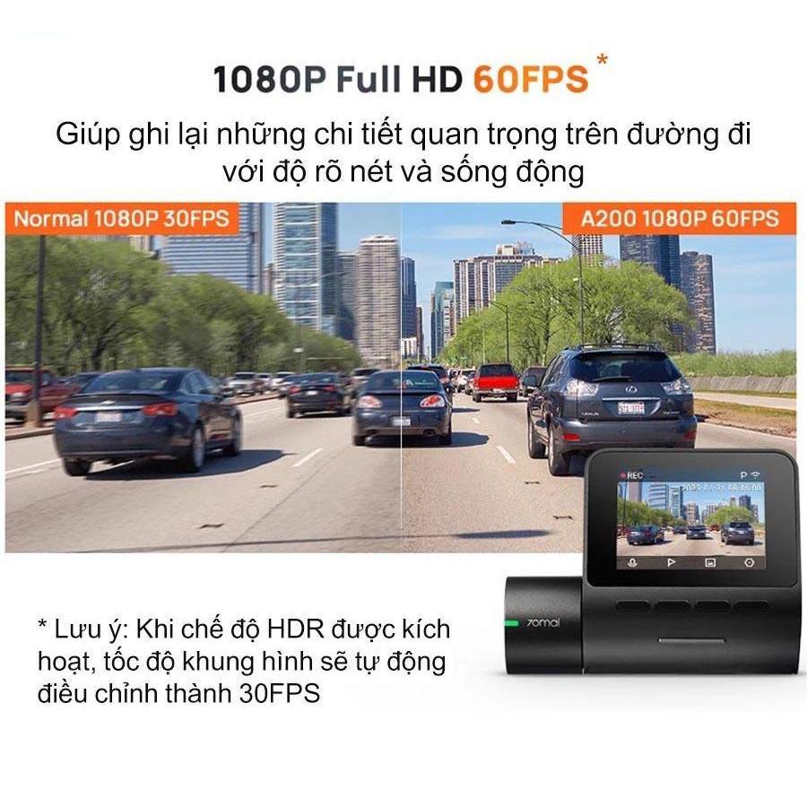 Camera hành trình 70mai A200, bản Quốc Tế [TẶNG Vietmap Live], hỗ trợ ...