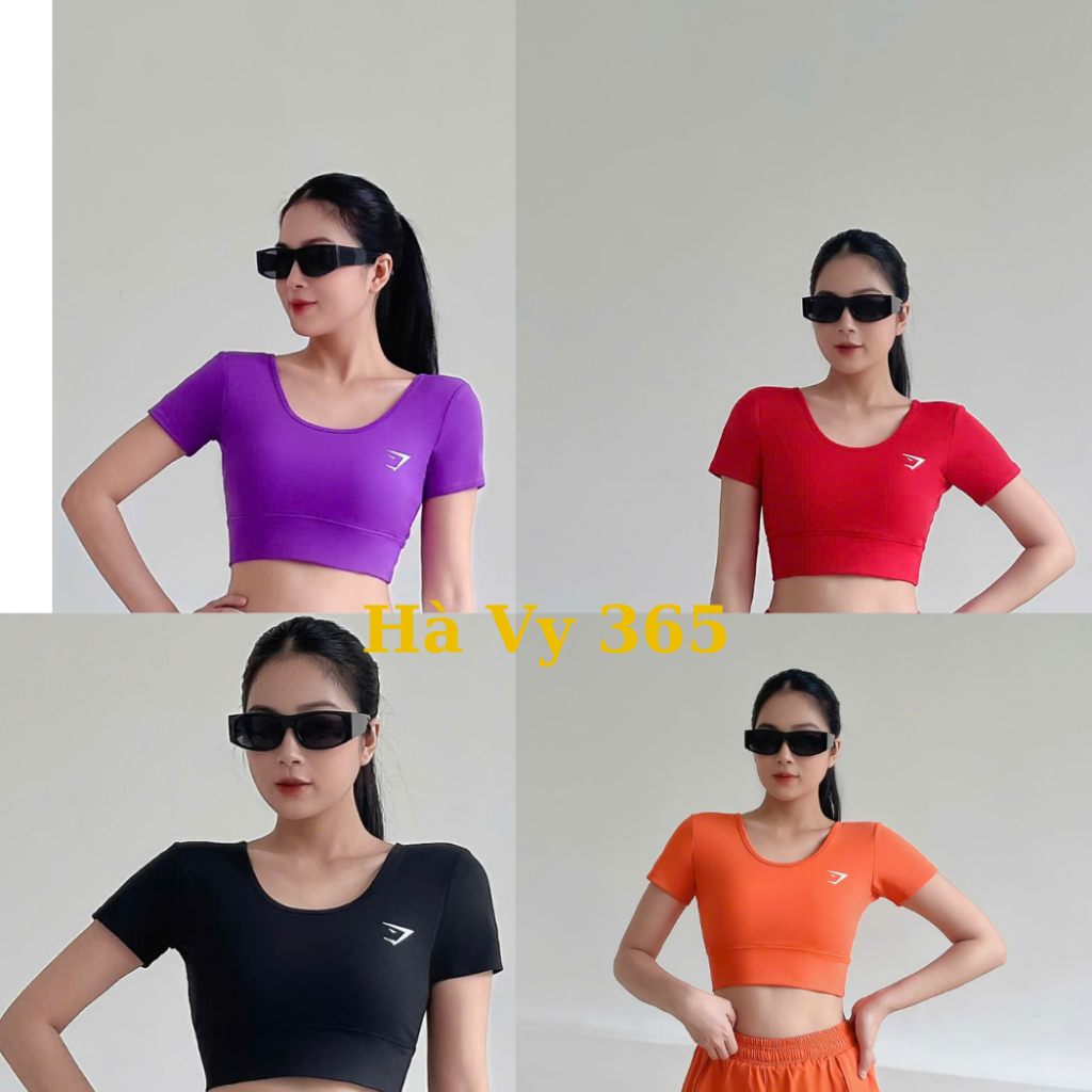 Áo Tập Gym Yoga Erobic Đi Biển Thể Thao chạy bộ , đan dây sau lưng Chất Pholy Co Giãn 4 Chiều ...