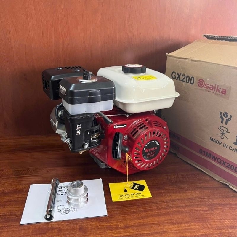 Máy Nổ Động Cơ Xăng SAIKA GX200 6.5HP 7.5HP | Shopee Việt Nam