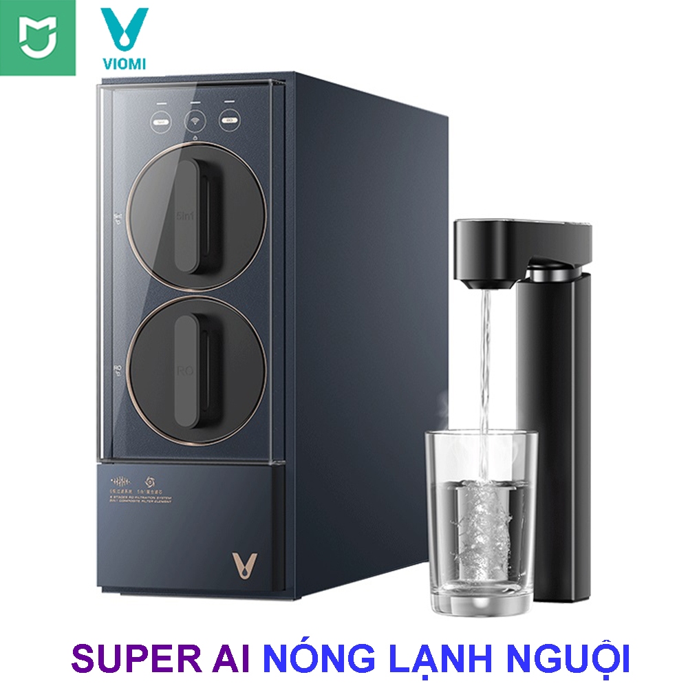 Máy lọc nước Xiaomi Viomi nóng lạnh SUPER Pro AI 800G | Shopee Việt Nam