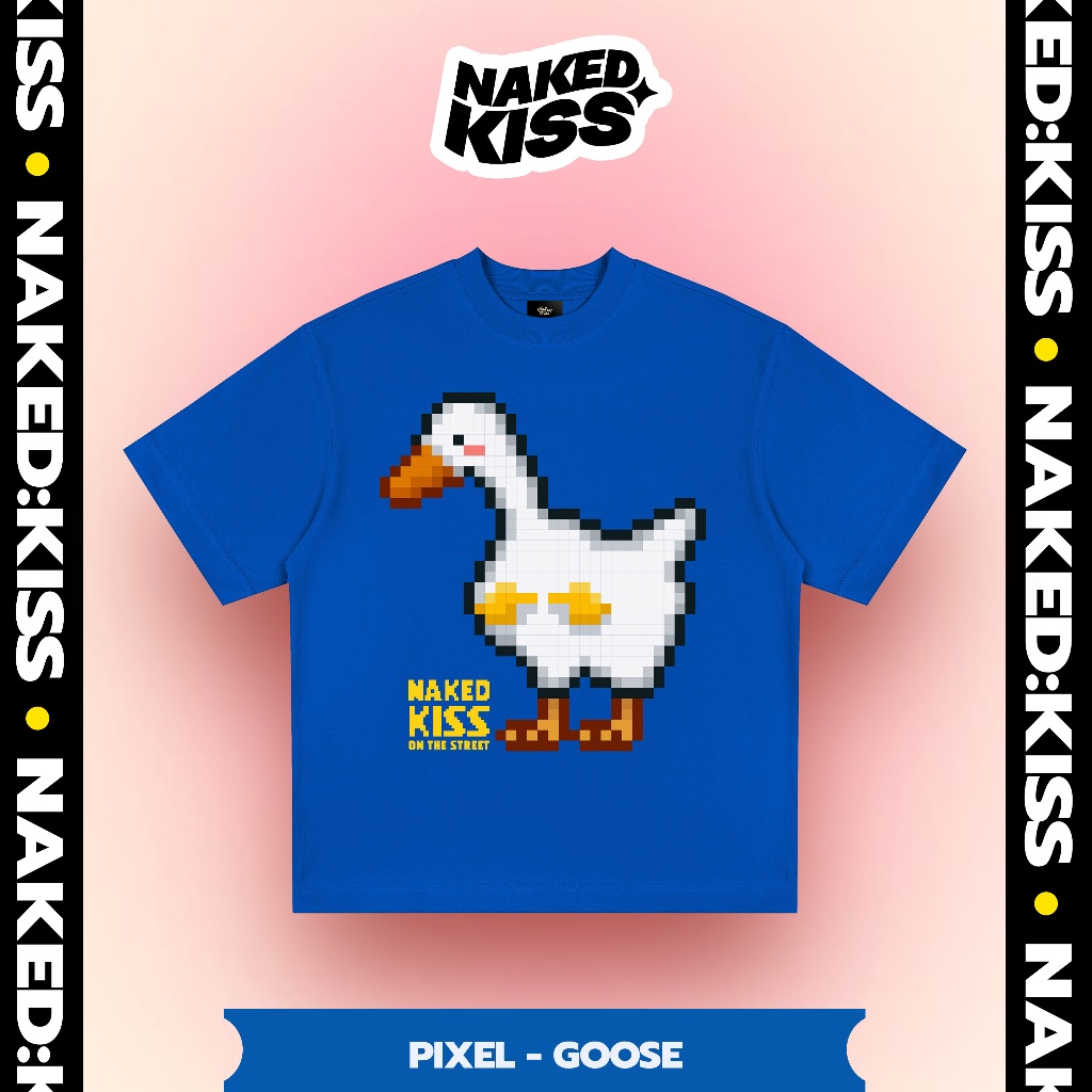 Áo thun NakedKiss Pixel - Goose - Regular Fit - NAKEDKISS T | Shopee ...