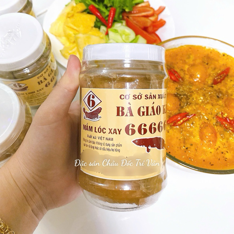 Mắm Cá Lóc Xay Bà Giáo Khỏe 666666 Hủ 500g Đặc Sản Châu Đốc Trí Vân ...