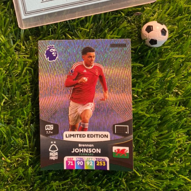 [ CHÍNH HÃNG ] - LIMITED EDITION - PANINI ADRENALYN XL EPL 2024 - BRENNAN JOHNSON (NOTTINGHAM ...