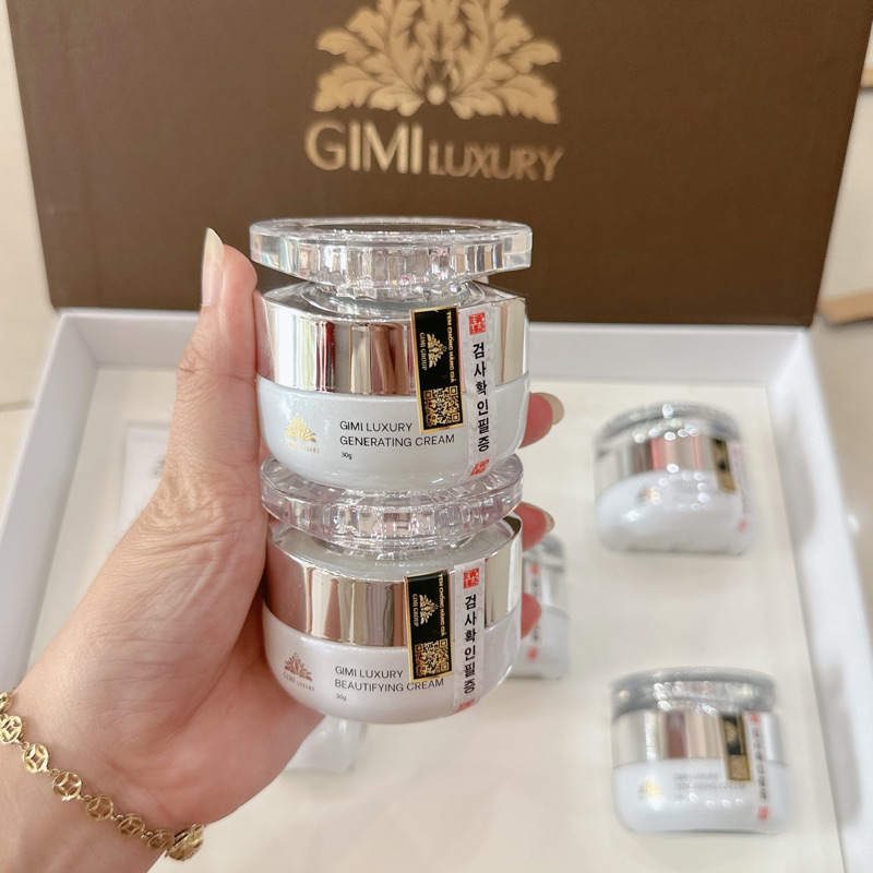 Combo Kem CN, Kem Đêm Gimi Luxury ( Team Qr Chống Nhái ) | Shopee Việt Nam