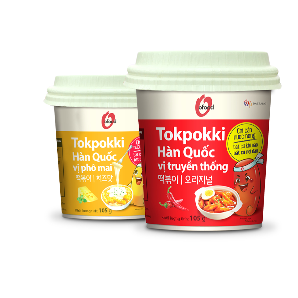 Tokpokki O'food hộp 105g | Shopee Việt Nam