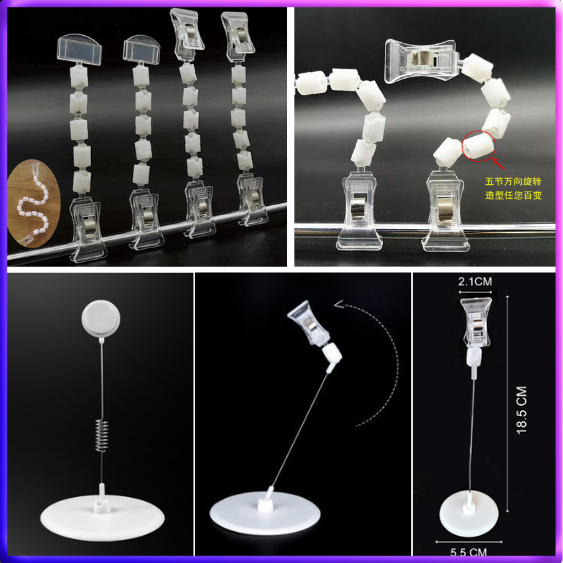 Kẹp Wobbler nhựa quảng cáo, kẹp giá sản phẩm trưng bày | Shopee Việt Nam