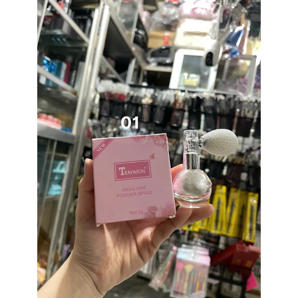 TEAYASON Nhũ dạng xịt tạo hiệu ứng trong makeup | Shopee Việt Nam
