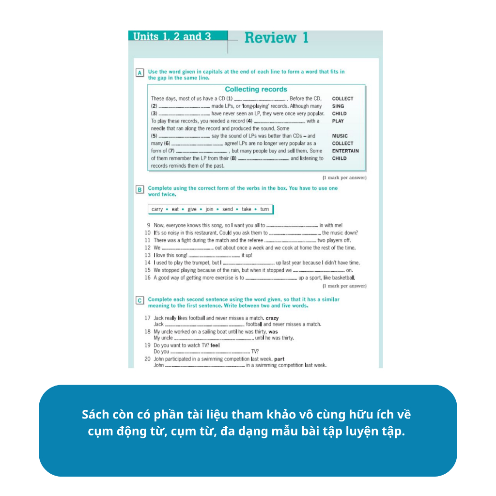 Sách Destination B1, B2, C1&C2 Grammar & Vocabulary (Kèm Đáp Án) Phiên ...