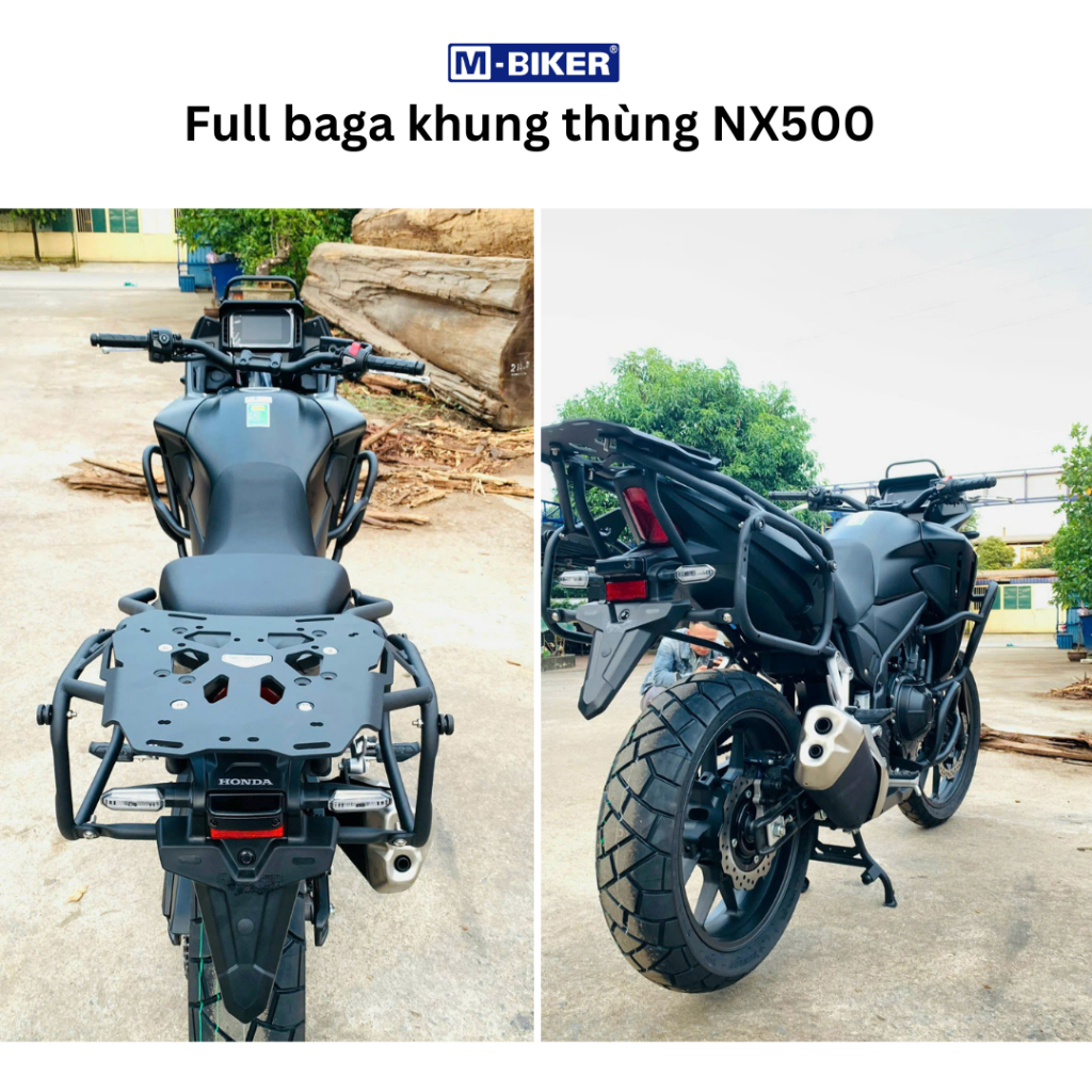 Full baga khung thùng NX500 chính hãng Mbiker | Shopee Việt Nam