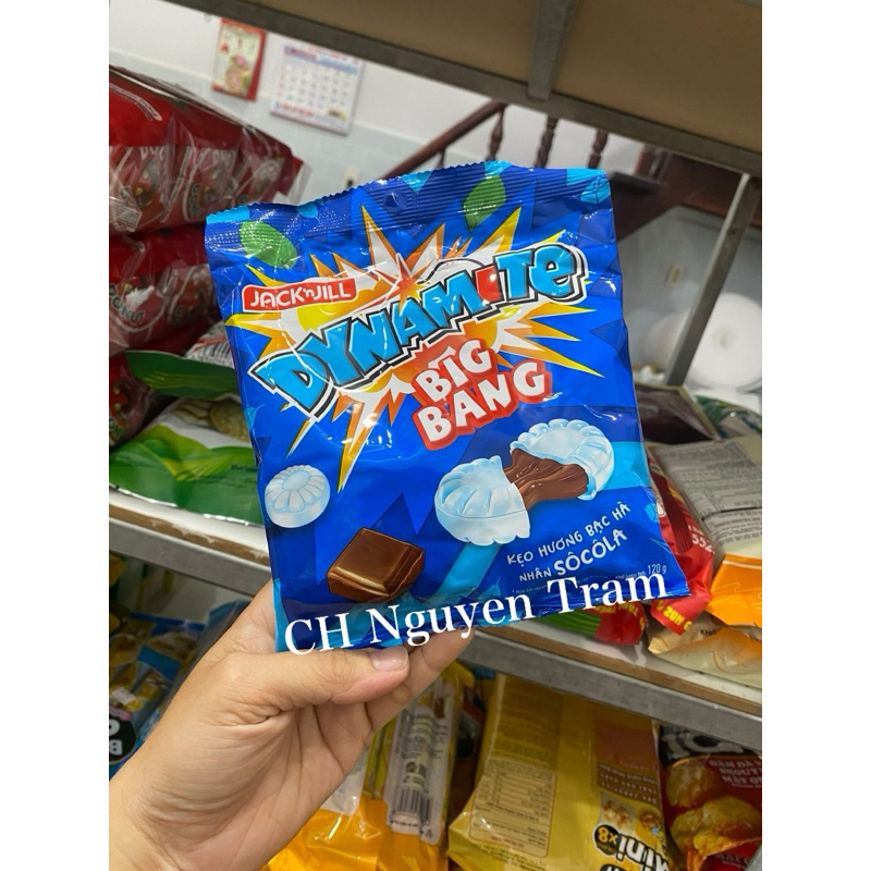 Kẹo Dynamite bạc hà nhân socola gói 120g | Shopee Việt Nam