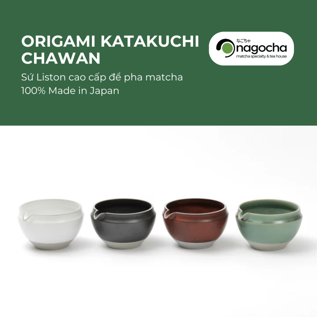 [NAGOCHA] Bát chawan Katakuchi dùng để đánh matcha - THƯƠNG HIỆU ...
