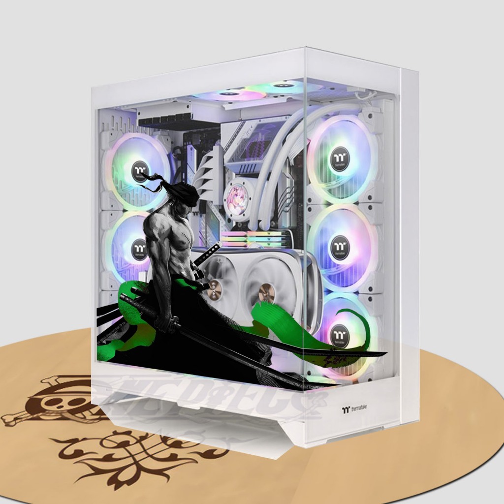 Tem dán case pc dán trang trí chủ để Onepiece, Zoro, Luffy | Shopee ...