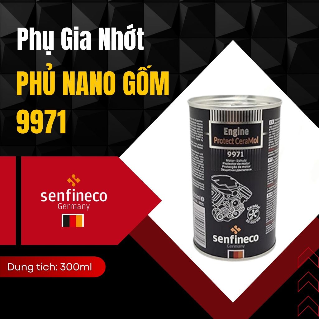 Phụ Gia Nhớt Phủ Gốm Ceramol Cao Cấp Senfineco 9971 [300ML] Của Đức ...
