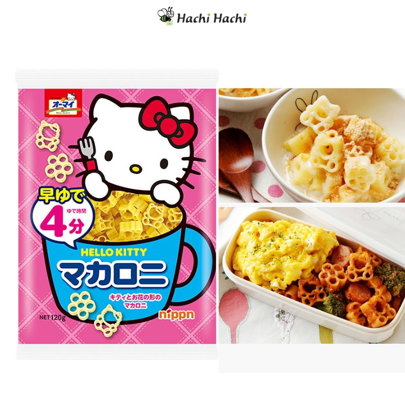 Nui hình mèo và hoa Nippn 120g - Hachi Hachi Japan Shop | Shopee Việt Nam