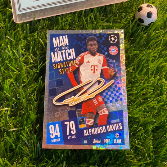 [ CHÍNH HÃNG ] - MAN OF THE MATCH - SIGNATURE STYLE - TOPPS MATCH ATTAX ...