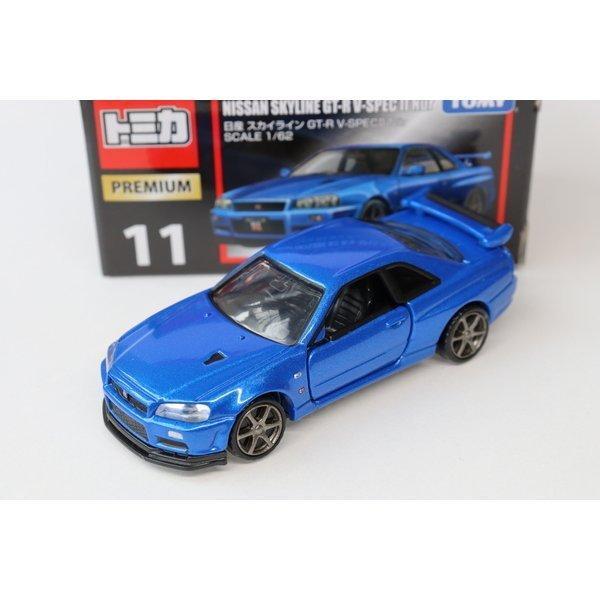 TAKARA TOMY Tomica Premium 11 Nissan Skyline GT-R V-SPECII Nur [Direct from Japan] Authentic ...