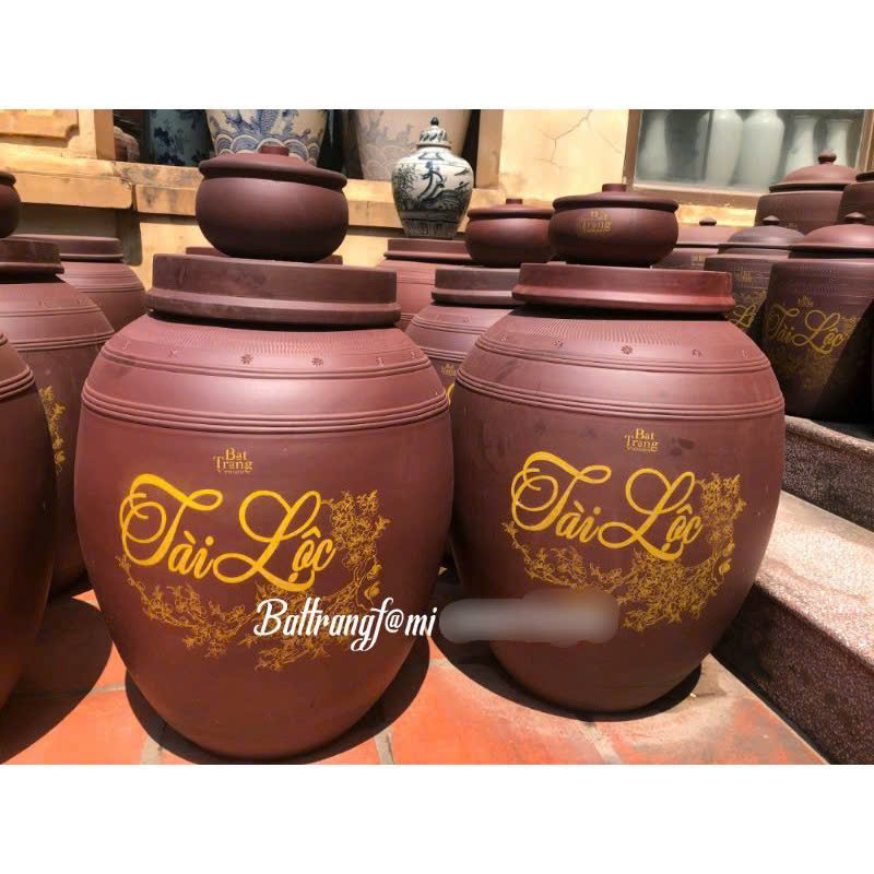 Chum sành đất nung Bát Tràng 5-10-20-30 lít | Shopee Việt Nam