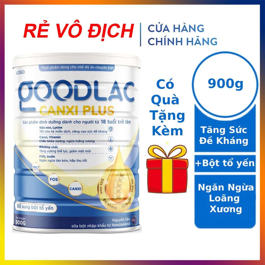 Sữa Goodlac Canxi Plus 900g - Giúp Tăng Cường Sức Khỏe Xương Khớp| Sữa ...