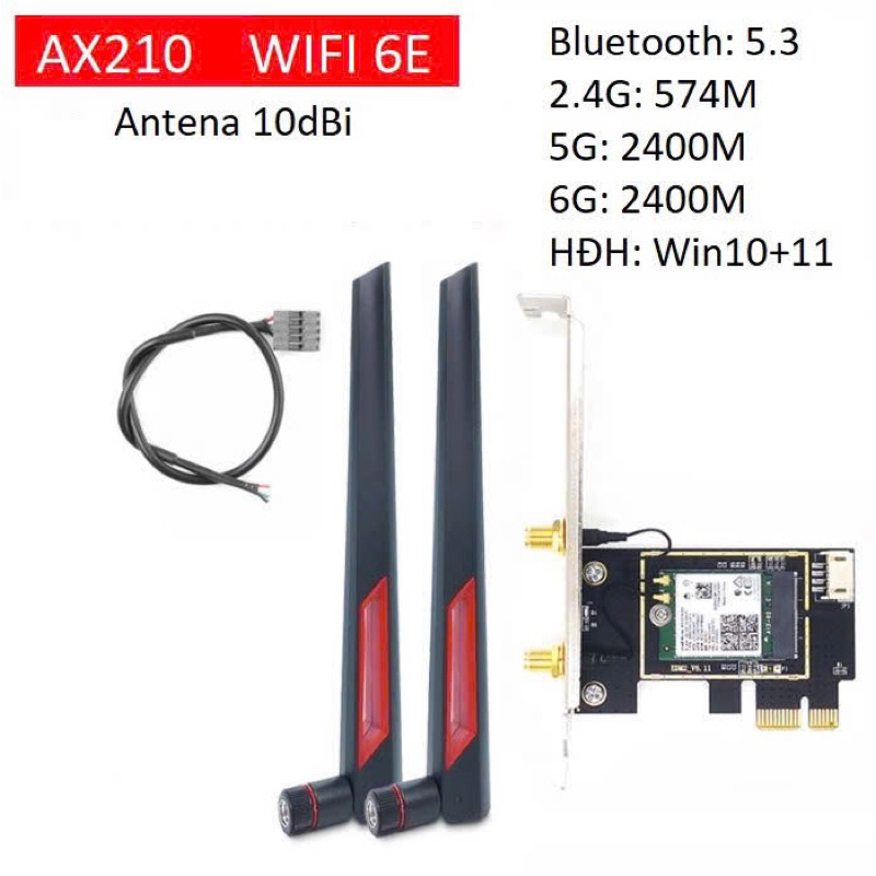 card mạng wifi ax210 wfi 7 | Shopee Việt Nam