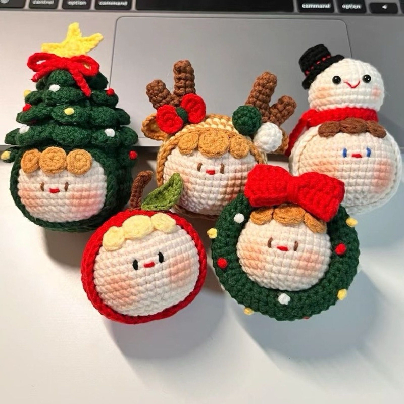 Móc khoá len noel - Quà tặng giáng sinh - Christmas gift | Shopee Việt Nam