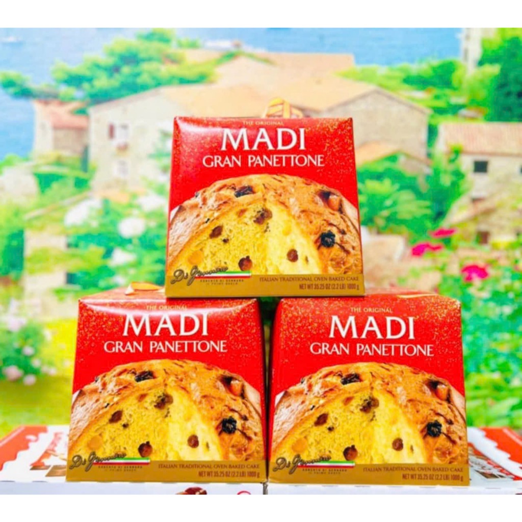Bánh mì Gran Panettone Madi Italian Cake truyền thống lâu đời của người ...