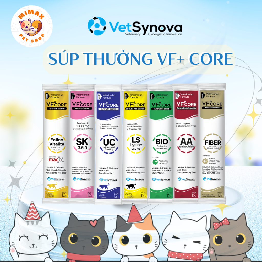 Súp Thưởng Dinh Dưỡng VF+Core VetSynova – Nhập Khẩu Thái Lan (1 Gói) | Shopee Việt Nam