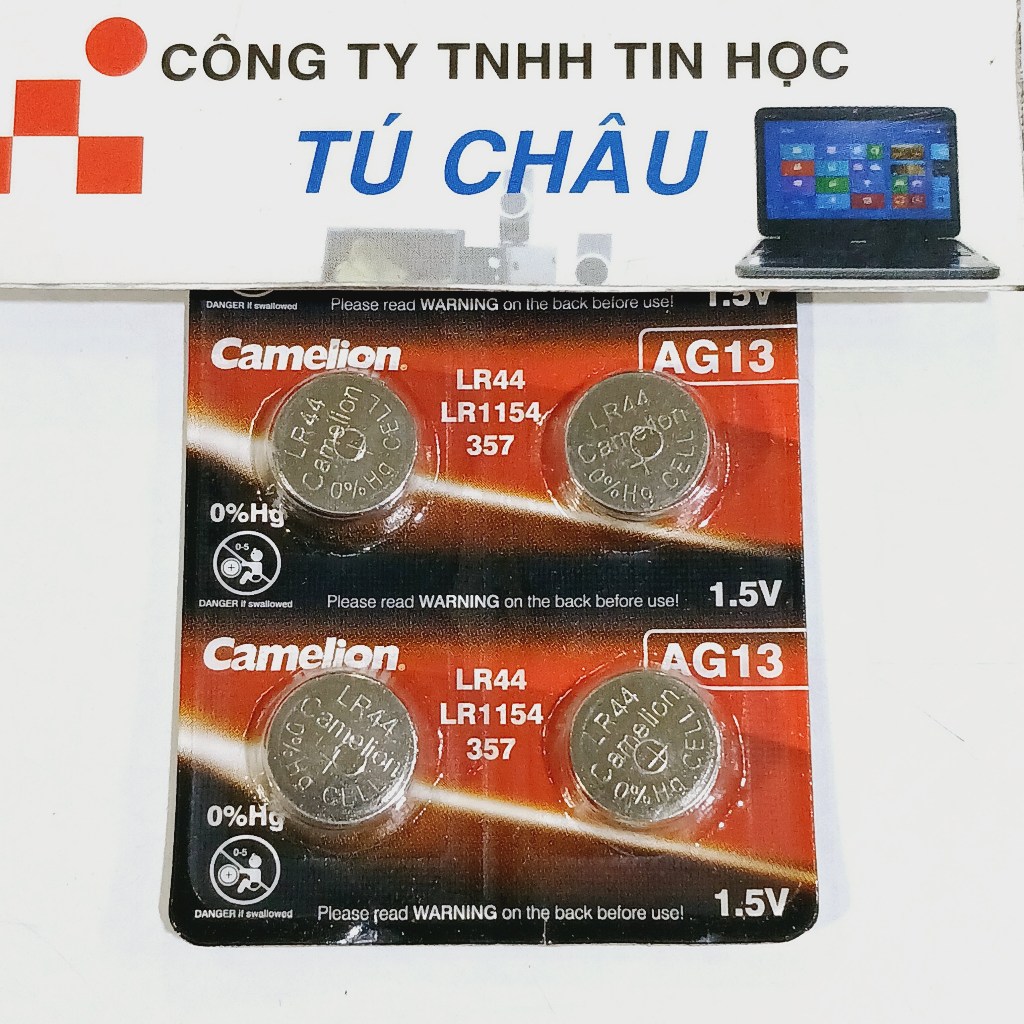 Pin AG13, LR44, G13, LR44, A76, GP76A, 357, SR44W - 1.5V / Hiệu ...