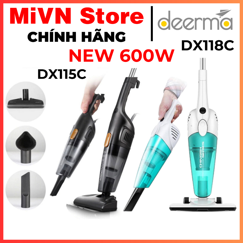 [HỎA TỐC] Máy Hút Bụi Cầm Tay Deerma DEM-DX115C / DX118C Chính Hãng ...