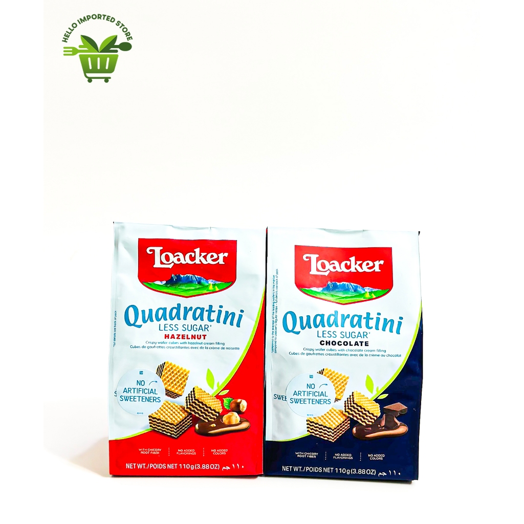 Bánh Xốp Ít đường Loacker Less Sugar - 110g | Shopee Việt Nam