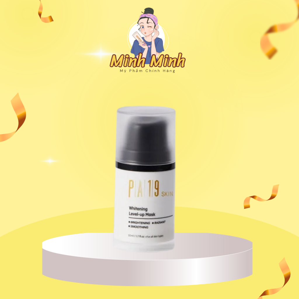 Mặt nạ ủ trắng sinh học PA19 SKIN Whitening Level-up Mask 50ml | Shopee ...