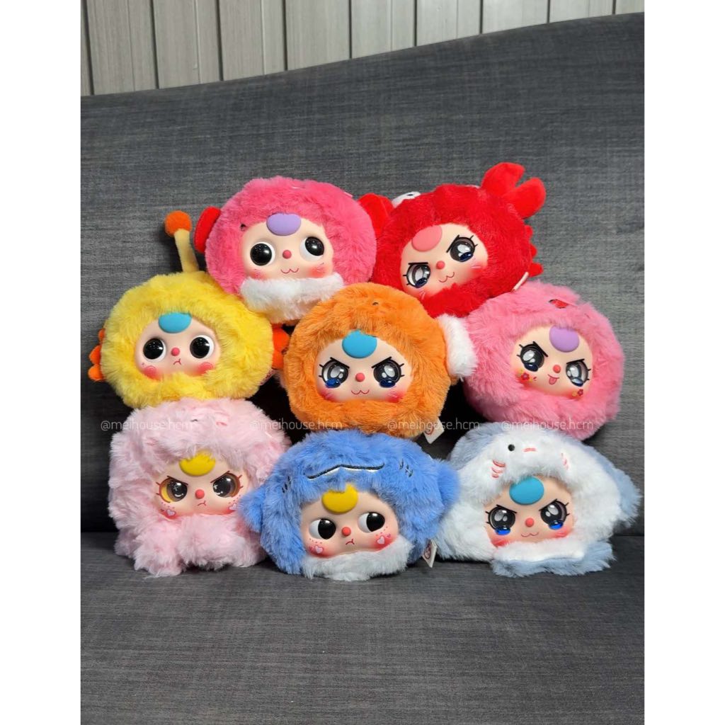 [CÓ SẴN HOẢ TỐC] Móc khoá Baby Three Bé Ba hải sản Romantic Ocean ...