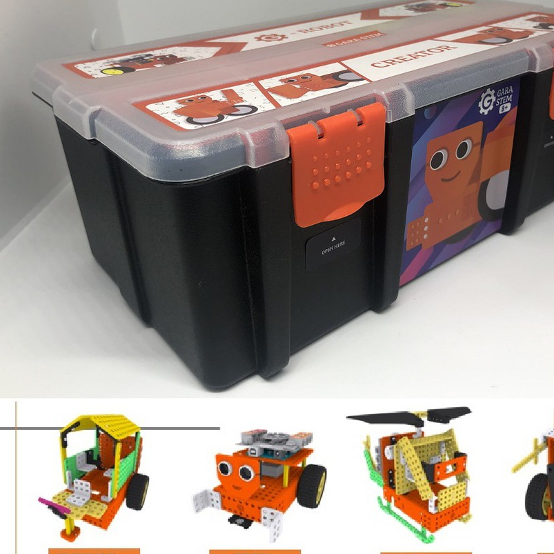 Bộ công cụ lắp ráp lập trình Robot GaraSTEM G-Robot Creator | Shopee ...