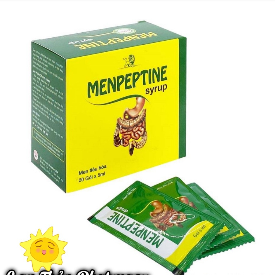 SIRO MEN TIÊU HÓA MENPEPTINE HỘP 20 GÓI | Shopee Việt Nam