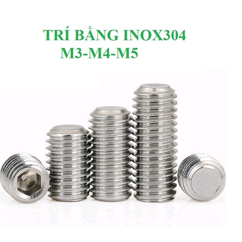 10 cái M3, M4, M5 Vít trí đầu bằng inox304 M3, M4,M5 | Shopee Việt Nam