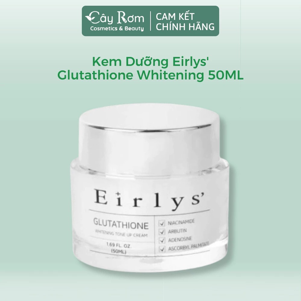 [GIÁ SỐC] Kem Dưỡng Eirlys' Glutathione Whitening Tone Up Cream- 50ML ...
