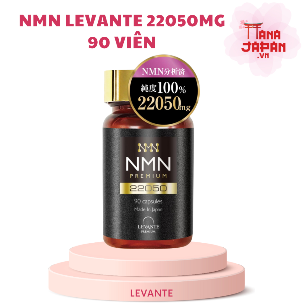 [CÓ BILL NHẬT] Viên Uống NMN chống lão hóa tế bào LEVANTE 22050mg 90 viên | Shopee Việt Nam