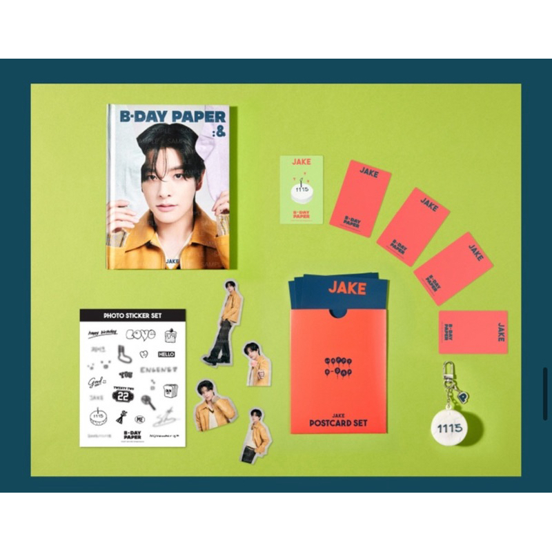 [SẴN] THẺ BO GÓC ENHYPEN JAKE B-DAY PAPER | Shopee Việt Nam