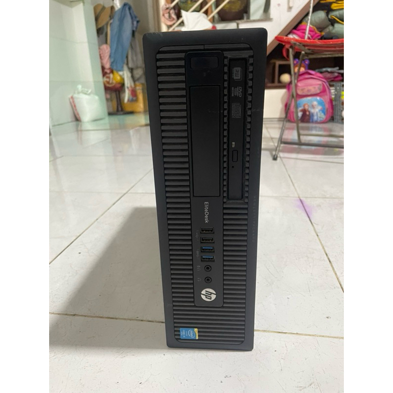 Thùng máy vi tính HP 600 G1 Sff nhỏ hàng đẹp chip i5 4570 ram 8g ssd 120g ket nối wifi OK bán ...