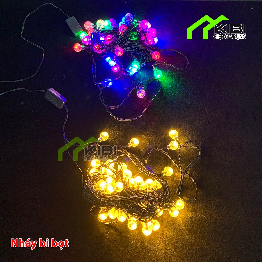 Đèn thả trang trí, đèn nháy bi bọt pha lê, đèn nhâp nháy trang trí ...