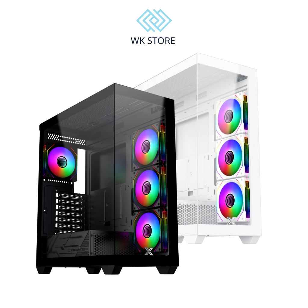 Vỏ case máy tính XIGMATEK BLAST 4GF | GAMING ATX | KÈM 04 FAN XIGMATEK ...