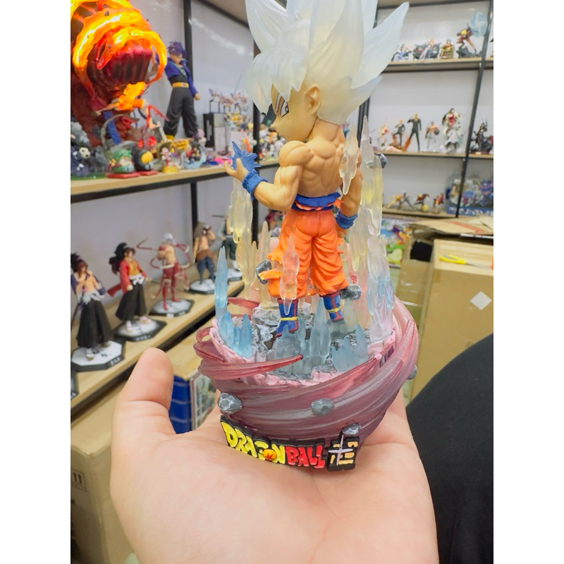 [ẢNH TỰ CHỤP] Mô hình Goku UI G5 figure songoku chibi ultra instinct ...