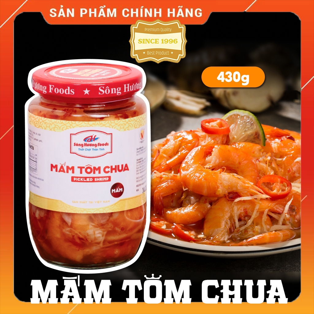 Mắm Tôm Chua - Sông Hương Foods Hũ 430g - Đặc sản Việt Nam - Ăn kèm cơm ...