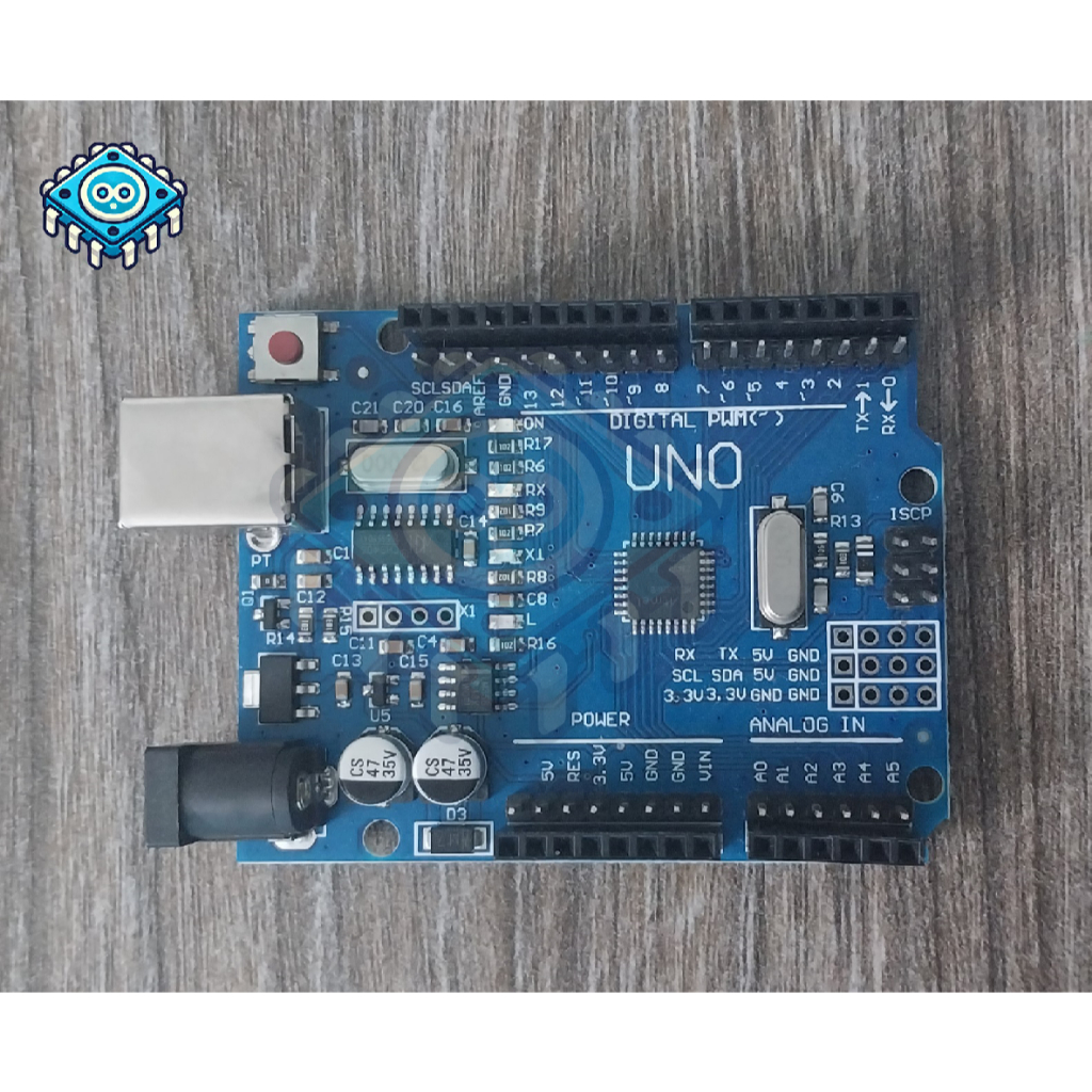 Arduino Uno R3 Chíp dán + Dây Cáp | Shopee Việt Nam