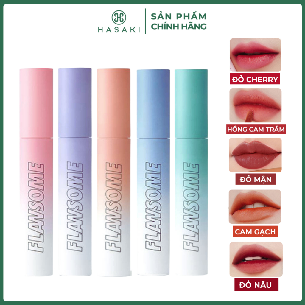 Son Trang Điểm Flawsome Sunny Matte Tint 3g (có 5 màu) Hasaki Sản Phẩm Chính Hãng | Shopee Việt Nam